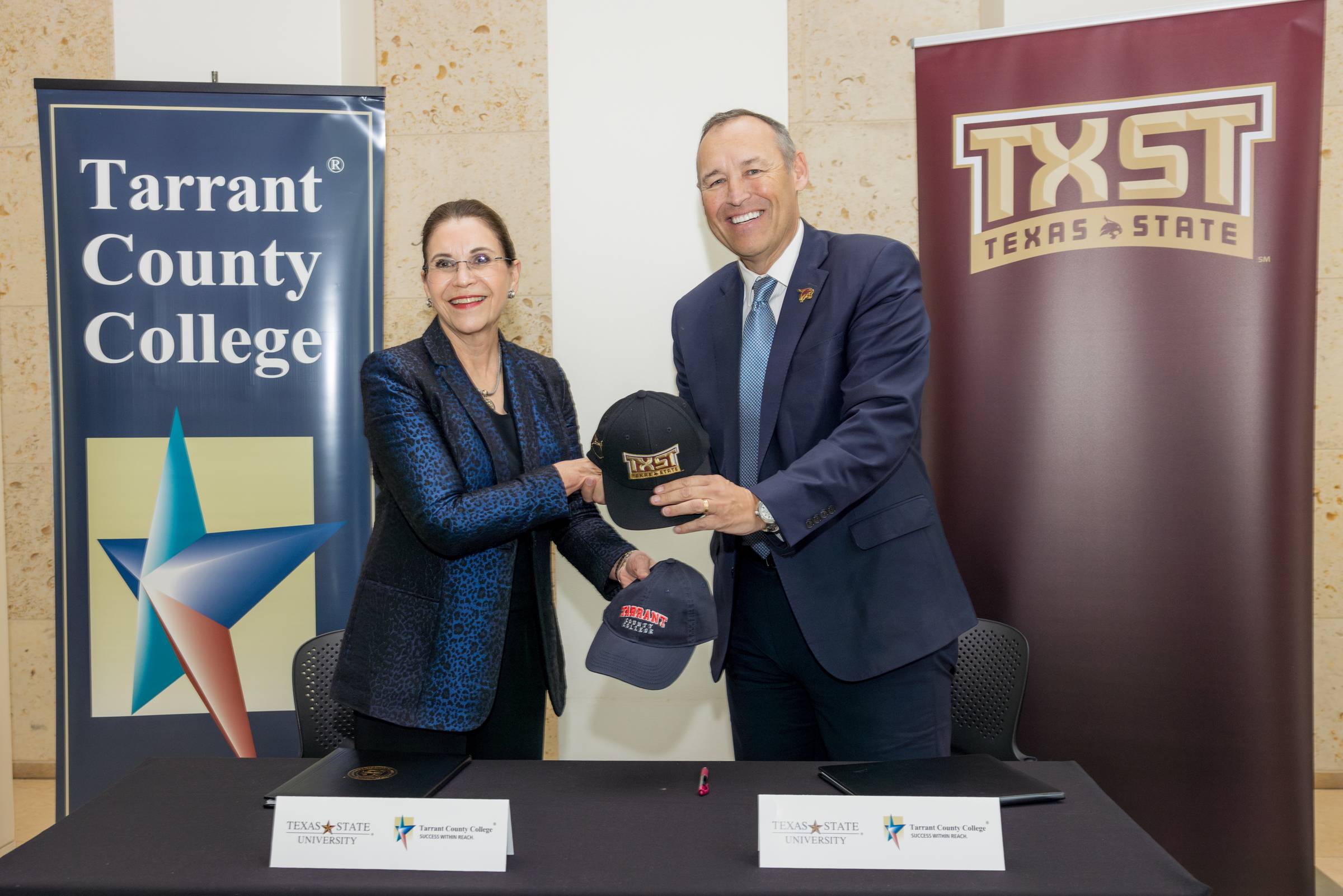 Texas State, Tarrant County College launch ambitious assured transfer program : Newsroom : Texas ...